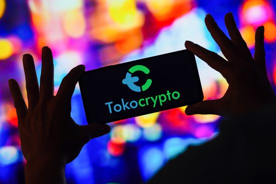 This Photo Illustration Tokocrypto Logo Seen Editorial Stock Photo ...
