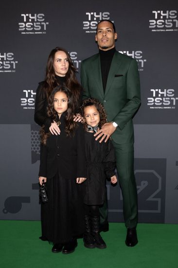 Rike Nooitgedagt Virgil Van Dijk Family Editorial Stock Photo - Stock ...