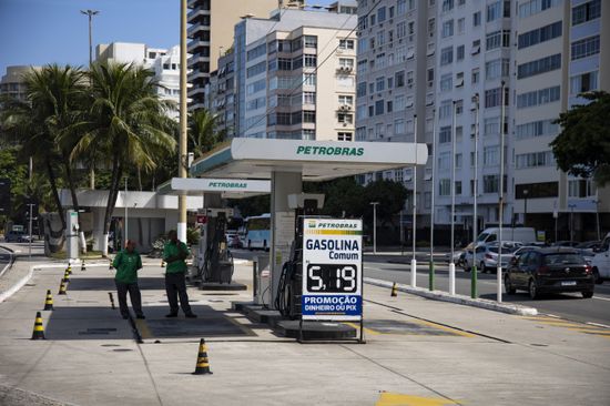 Gas Station State Company Petrobras By Editorial Stock Photo - Stock ...