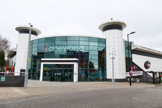 Cineworld Complex Orchard Centre Didcot Cineworld Editorial Stock Photo ...