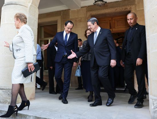 New Cyprus President Nikos Christodoulides 2l Editorial Stock Photo ...