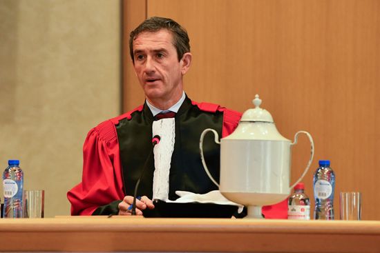 Chairman Court Jo Daenen Pictured During Editorial Stock Photo - Stock ...