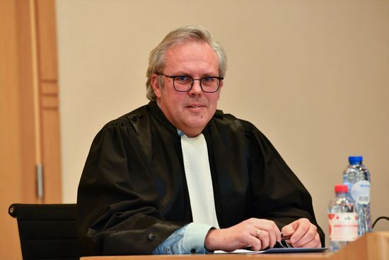Public Prosecutor Cedric Stuyck Pictured During Editorial Stock Photo ...