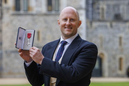 Mr Benjamin Hawes His Mbe Chair Editorial Stock Photo - Stock Image ...