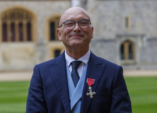 Gregg Wallace Wearing His Mbe Medal Editorial Stock Photo - Stock Image ...