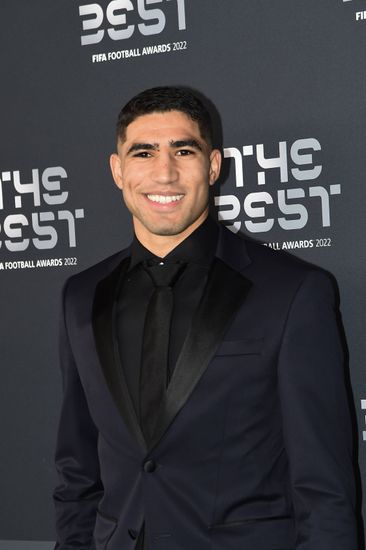 Achraf Hakimi Psg Arrives Best Fifa Editorial Stock Photo - Stock Image ...