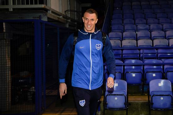 Portsmouth Goalkeeper Matt Macey During Efl Editorial Stock Photo ...
