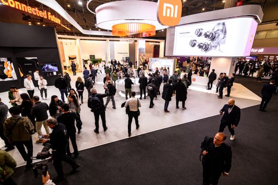 Xiaomi Stand During Mobile World Congress Editorial Stock Photo - Stock Image | Shutterstock