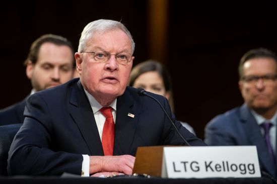 Ltg Keith Kellogg Cochair Center American Editorial Stock Photo - Stock ...