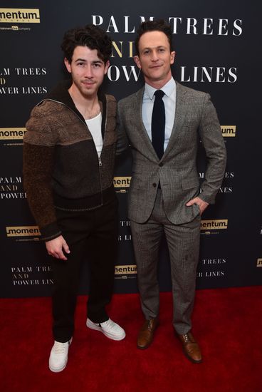 Nick Jonas Jonathan Tucker Attend Los Editorial Stock Photo - Stock ...