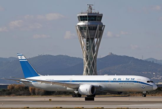 Boeing 7879 Dreamliner El Al Retro Editorial Stock Photo - Stock Image ...
