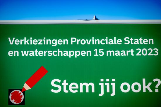 Rotterdam Provincial Council Voting Day Election Editorial Stock Photo ...