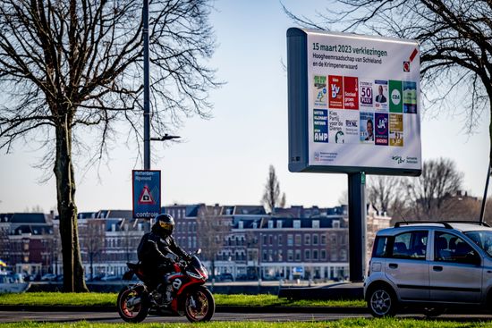 Rotterdam Provincial Council Voting Day Election Editorial Stock Photo ...