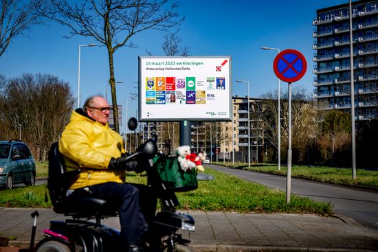 Rotterdam Provincial Council Voting Day Election Editorial Stock Photo ...