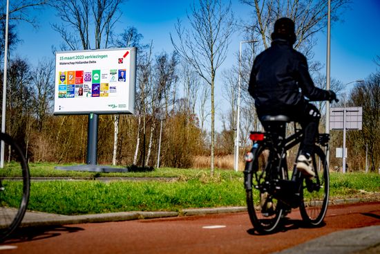 Rotterdam Provincial Council Voting Day Election Editorial Stock Photo ...