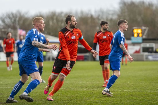Prolific Brett Pitman Action Afc Portchester Editorial Stock Photo ...