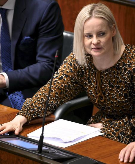 Chairman Opposition Party True Finns Riikka Editorial Stock Photo ...