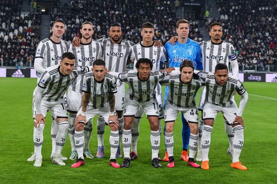 Juventus Fc Team Line During Serie Editorial Stock Photo - Stock Image ...