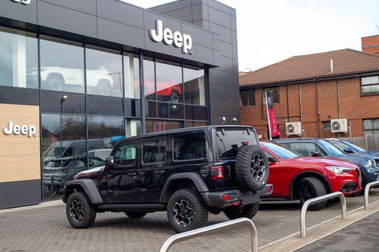 Jeep Dealership Slough Today Brand New Editorial Stock Photo - Stock ...