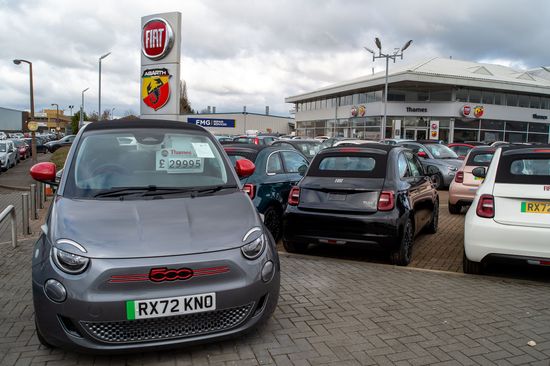 Fiat Dealership Slough Today Brand New Editorial Stock Photo - Stock ...