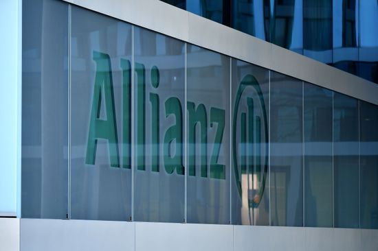 Allianz Logo Seen On Headquarter Allianz Editorial Stock Photo - Stock ...