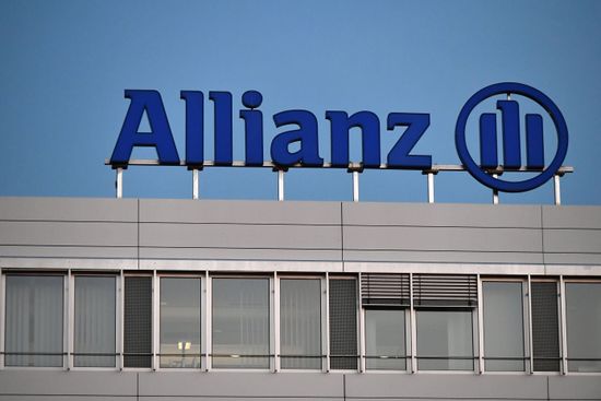 Allianz Logo Seen On Headquarter Allianz Editorial Stock Photo - Stock ...