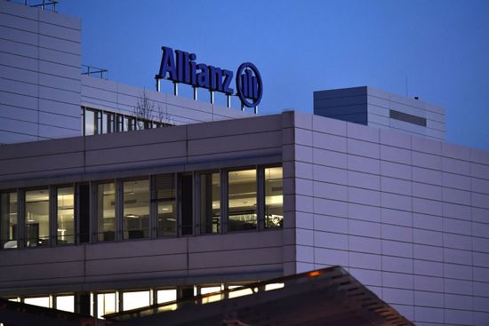 Allianz Logo Seen On Headquarter Allianz Editorial Stock Photo - Stock ...
