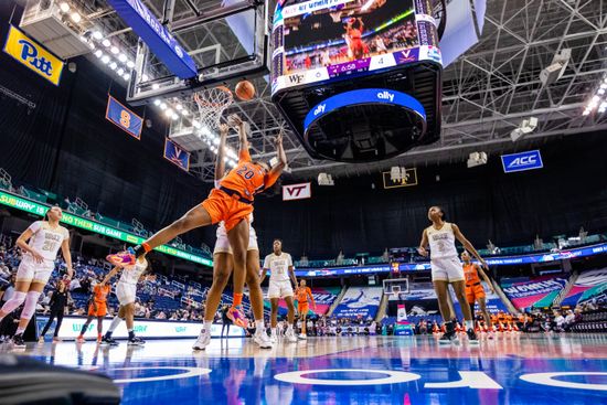 Virginia Cavaliers Forward Camryn Taylor 20 Editorial Stock Photo ...