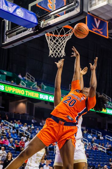 Virginia Cavaliers Forward Camryn Taylor 20 Editorial Stock Photo ...