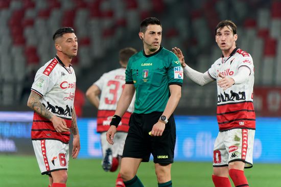 Referee Luca Massimi Teramo Nicola Bellomo Editorial Stock Photo ...
