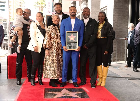 Michael B Jordan Family Editorial Stock Photo - Stock Image | Shutterstock