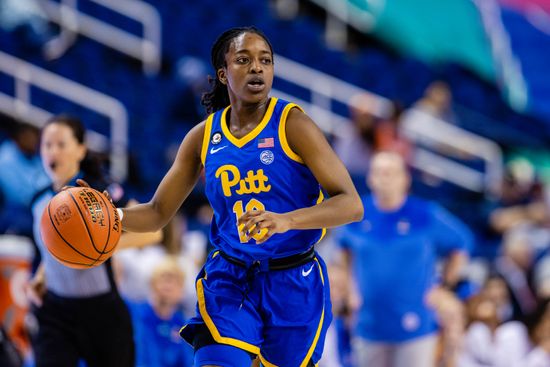 Pittsburgh Panthers Guard Channise Lewis 10 Editorial Stock Photo ...