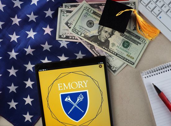 This Photo Illustration Emory University Logo Editorial Stock Photo ...