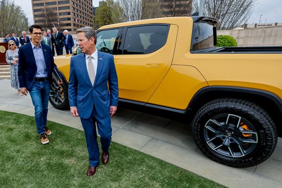 Rivian Founder Ceo Rj Scaringe L Editorial Stock Photo - Stock Image ...