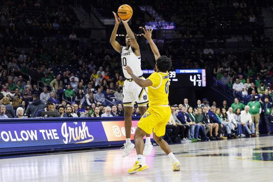 Notre Dame Guard Marcus Hammond 10 Editorial Stock Photo - Stock Image ...