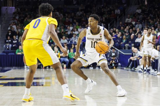 Notre Dame Guard Marcus Hammond 10 Editorial Stock Photo - Stock Image ...
