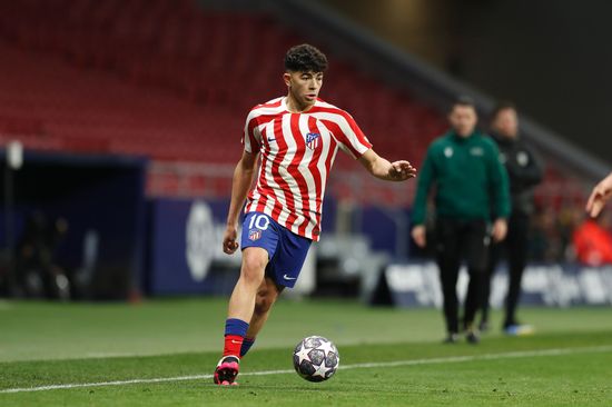 Salim El Jebari Atletico Football Soccer Editorial Stock Photo - Stock ...