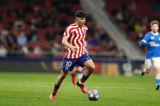 Salim El Jebari Atletico Football Soccer Editorial Stock Photo - Stock ...