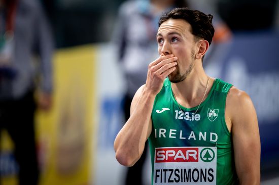 Mens 800m Heats Irelands John Fitzsimons Editorial Stock Photo - Stock ...