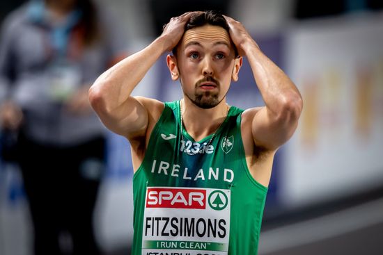 Mens 800m Heats Irelands John Fitzsimons Editorial Stock Photo - Stock ...