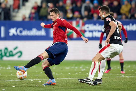 Ante Budimir Forward Ca Osasuna Daniel Editorial Stock Photo - Stock ...