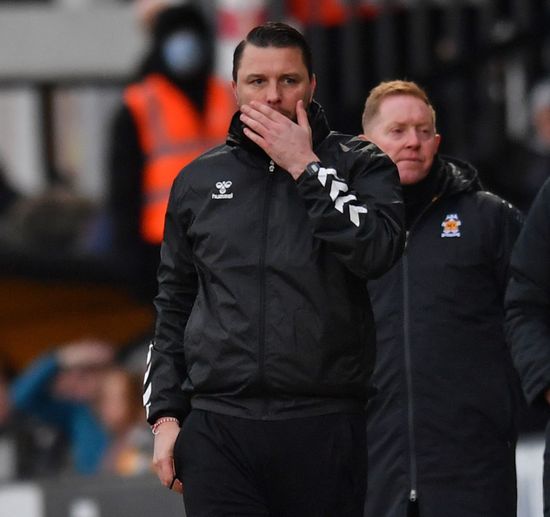Mark Bonner Manager Cambridge United Editorial Stock Photo - Stock ...