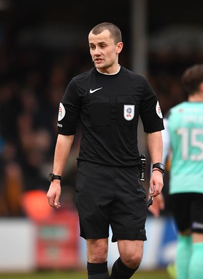 Referee Andrew Kitchen Editorial Stock Photo - Stock Image | Shutterstock