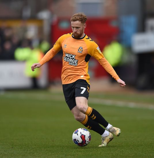James Brophy Cambridge United Editorial Stock Photo - Stock Image ...