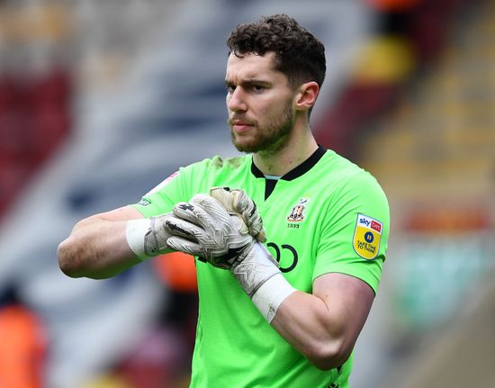 Harry Lewis Goalkeeper Bradford City Editorial Stock Photo - Stock ...