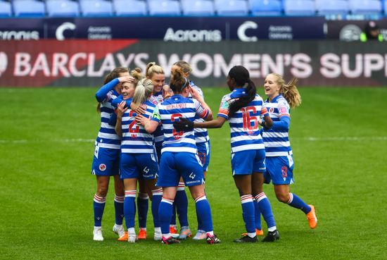 Rachel Rowe Reading Celebrates Scoring Goal Editorial Stock Photo ...