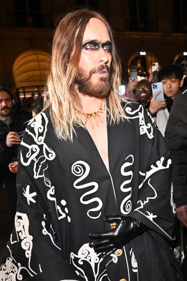 Jared Leto Arriving Schiaparelli Show During Editorial Stock Photo ...