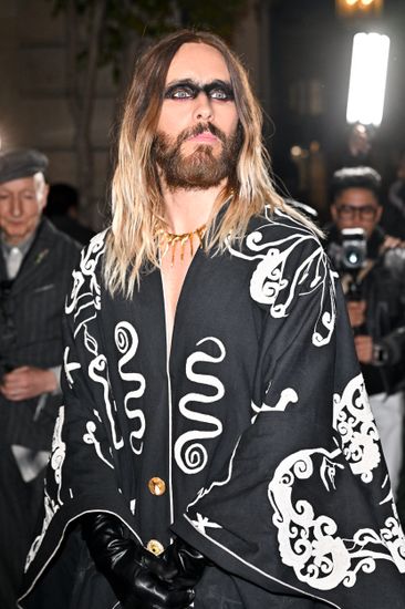 Jared Leto Arriving Schiaparelli Show During Editorial Stock Photo ...