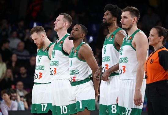 Zalgiris Team During Match Between Fc Editorial Stock Photo - Stock ...