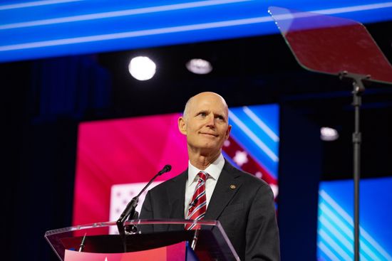 Senator Rick Scott Us Senator Fl Editorial Stock Photo - Stock Image ...